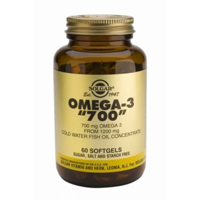 SOLGAR OMEGA 3 700 SOFTGELS 60CAP | Smile-pharmacy.gr