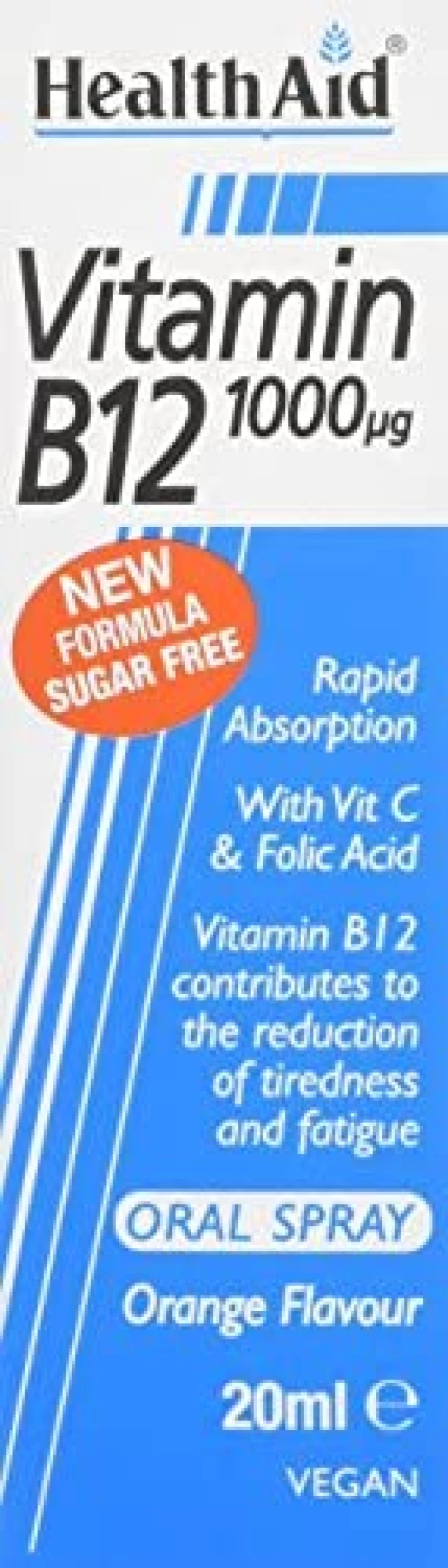 Health Aid Vitamin B12 1000mg 20ml | Smile-pharmacy.gr