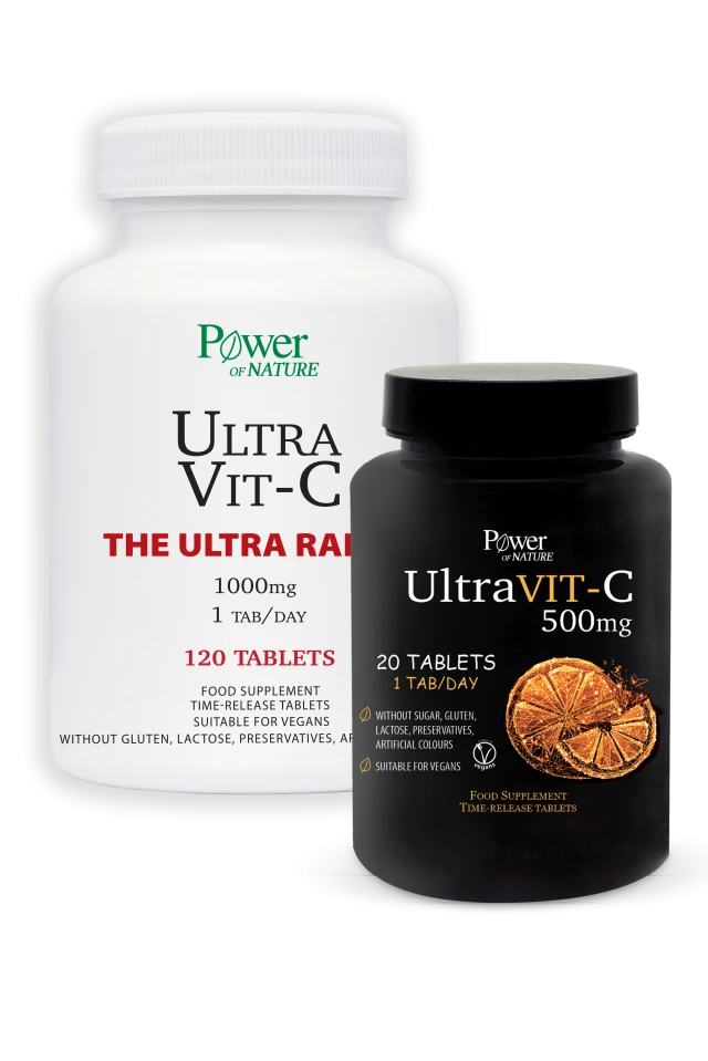 Power Health Set Ultra Vit-C The Ultra Range 1000mg 120tabs + Ultra Vit ...