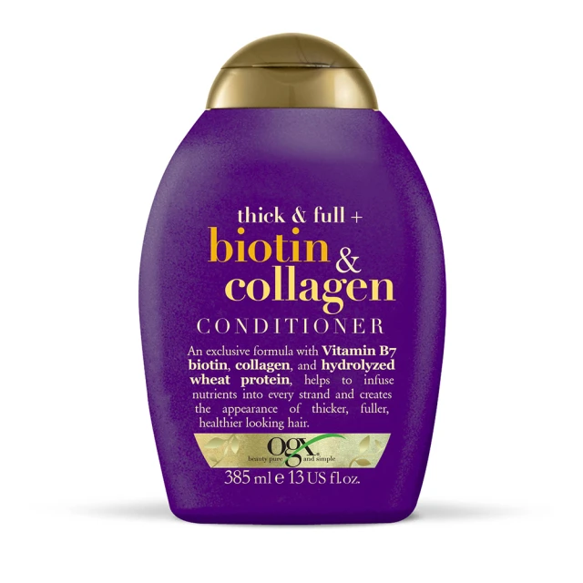 OGX Biotin Collagen Conditioner για Πυκνότητα και Όγκο 385ml | Smile ...
