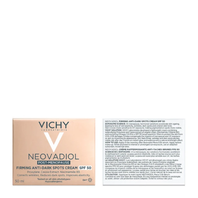 Vchy Neovadiol Cream για σύσφιξη και μείωση κυλίδων με spf 50 | Smile ...